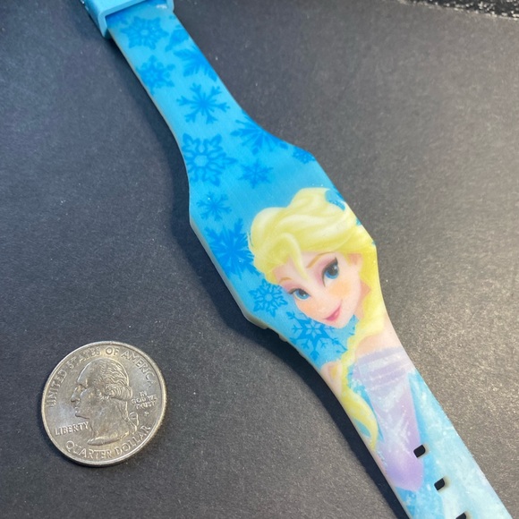 Disney | Accessories | Disneys Frozen Led Accutime Watch Featuring Elsa ...